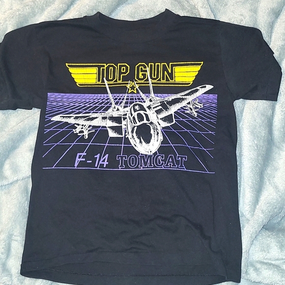 Shirts & Tops | Vintage Top Gun Shirt Youth Medium | Poshmark